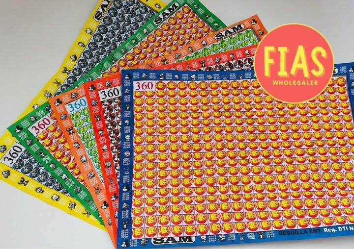 360 Bunutan number pad / Bunot pad / Palabunutan number pad / Factory ...