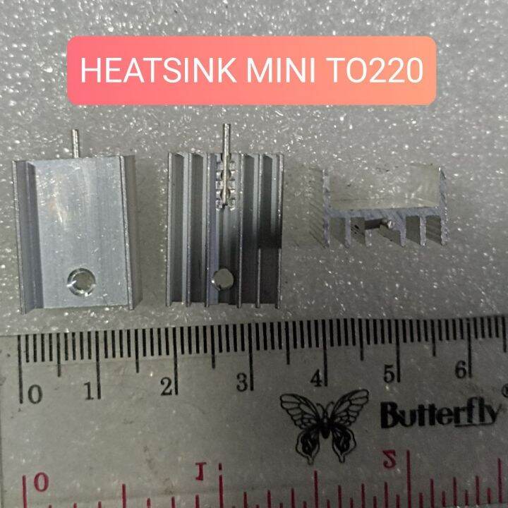HEATSINK MINI TO220 PENDINGIN TRANSISTOR KECIL HETSINK HETSING MINI ...
