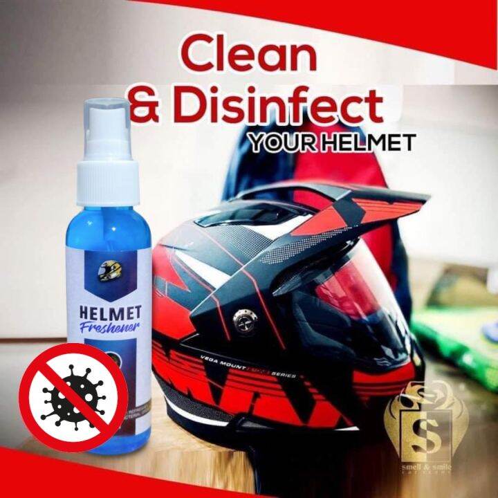 Smell and Smile Helmet Freshener 100ml (available in 5 scents) | Lazada PH