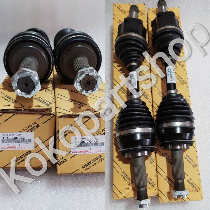 Cv joint drive shaft as roda depan Fortuner Hilux Vigo 1pc | Lazada Indonesia