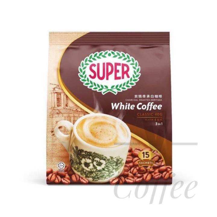 SUPER Instant 3in1 Classic White Coffee 35g x 15s | Lazada
