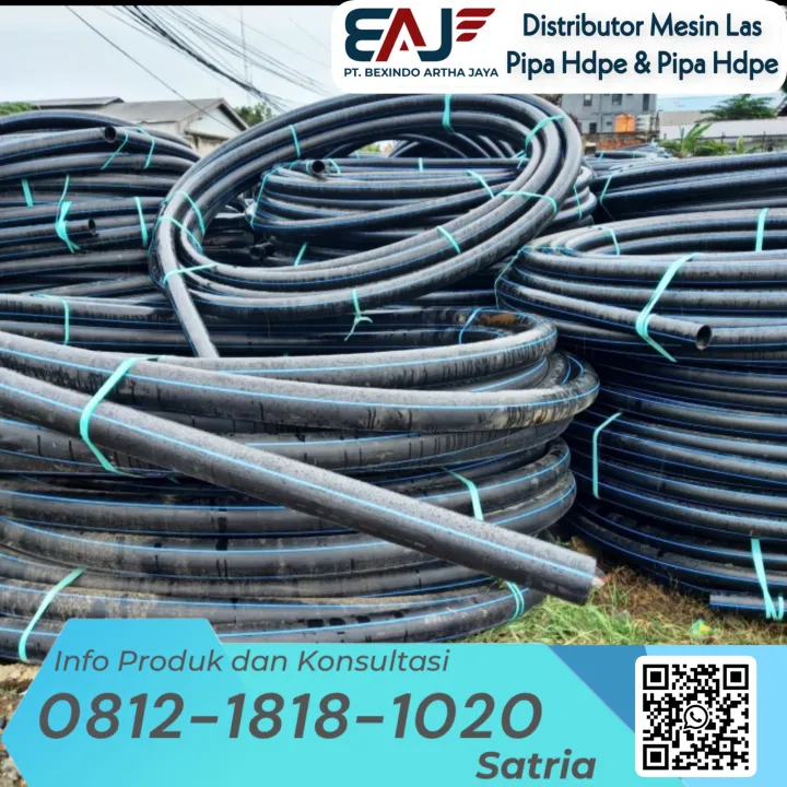 Pipa Hdpe PN10 Diameter 2 1/2 Inch SDR17 | Distributor Pipa Hdpe ...