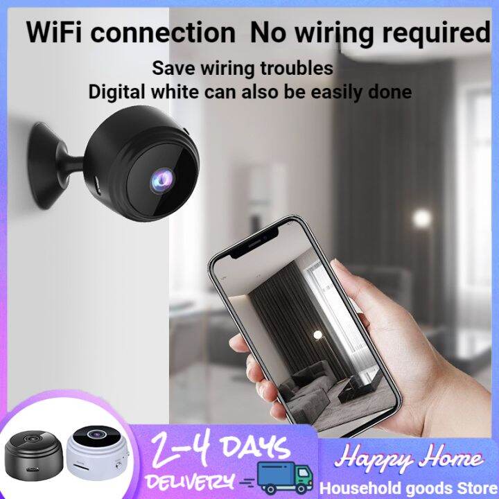 Mini A9HD Camera 1080P Concealed Wireless WIFI CCTV Camera Rechargeable ...