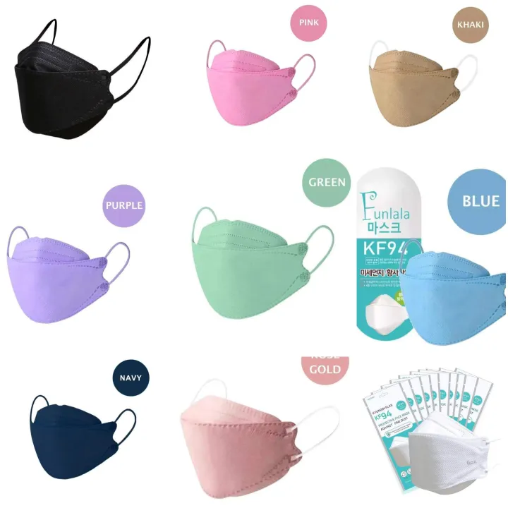 10pcs/1pack KF94 Face Mask, Kf94 , kn95 Disposable Masks, Breathable ...