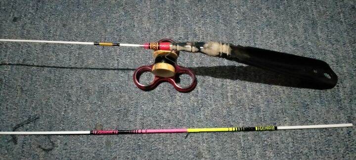 joran pancing wader/benter 1 set 70cm~200m bahan tanduk, kayu & akrilik ...