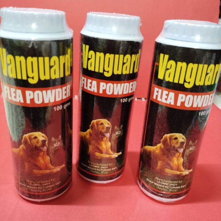 Vanguard Anti Tick and Flea Powder 100g | Lazada PH