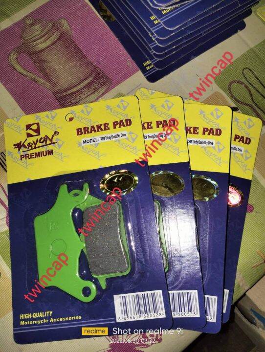 HONDA XRM TRINITY/ DASH/ SKY DRIVE brake pad | Lazada PH