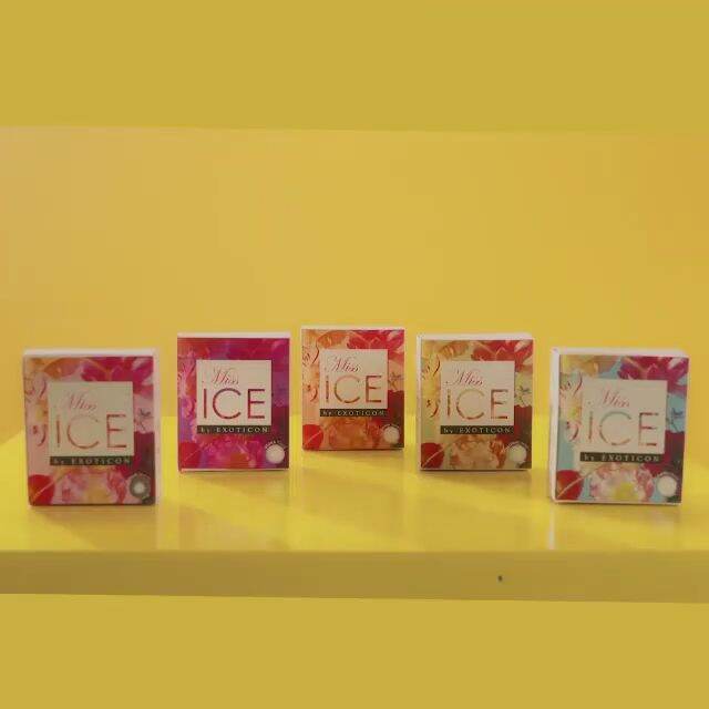 Softlens Warna ukuran minus Tinggi dan Normal Miss Ice Exoticon ...