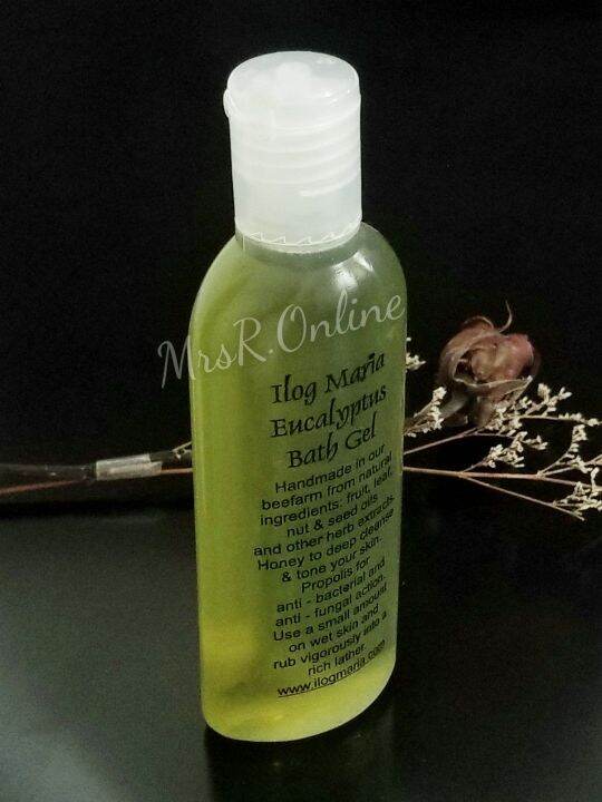 Ilog Maria Eucalyptus Bath Gel Body Gel 100ml Antifungal Antibacterial ...