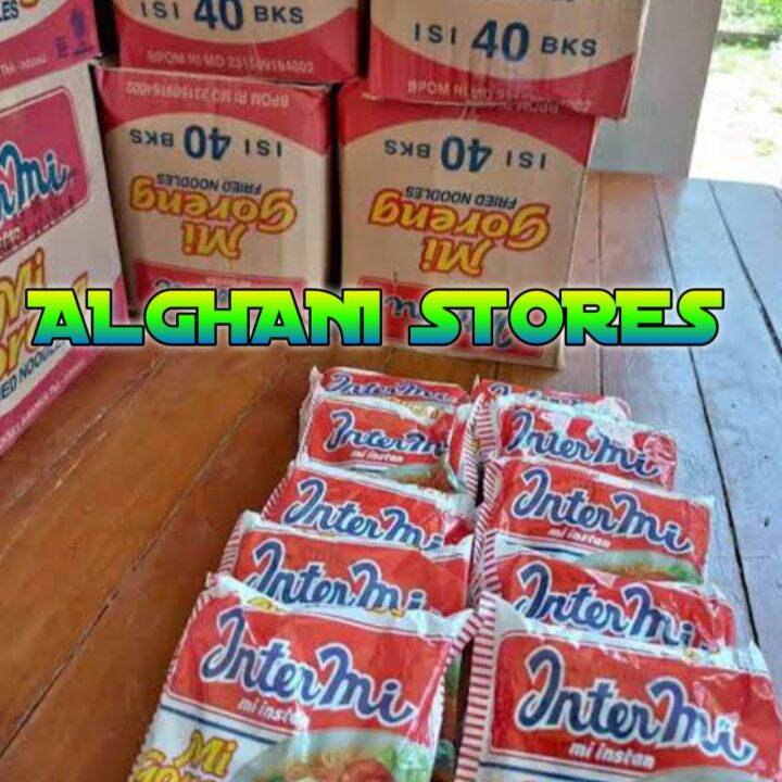 INTERMIE GORENG 1 DUS ISI 40 BUNGKUS/MIE INSTAN INTERMIE GORENG (COD ...