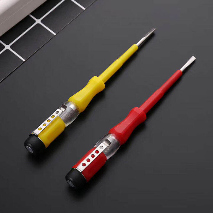 ANENG B07 Electrician Testing Screwdriver Insulation PVC Zero Wire ...