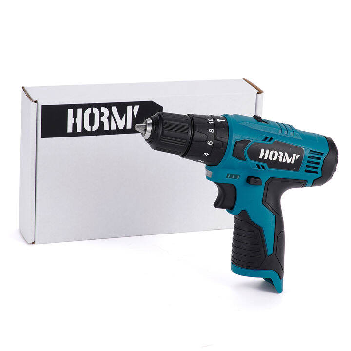 HORMY 12V ไขควงไฟฟ้าไร้สาย3 In 1 32N M ประแจมือสว่านไฟฟ้าความเร็วแปรผัน ...