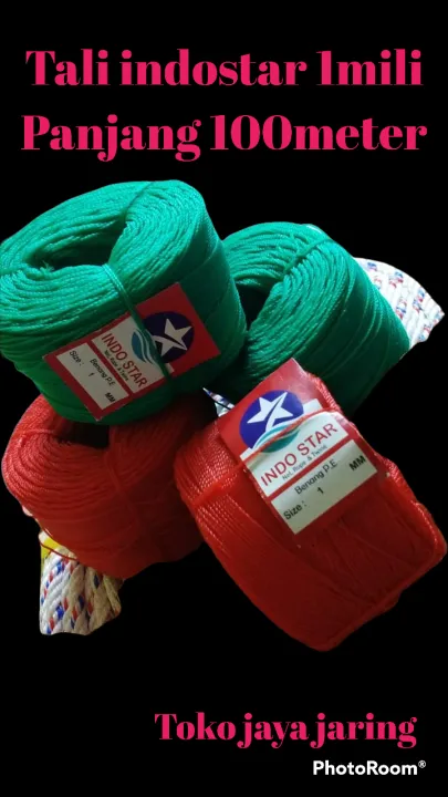 tali tambang 1mili indostar | Lazada Indonesia