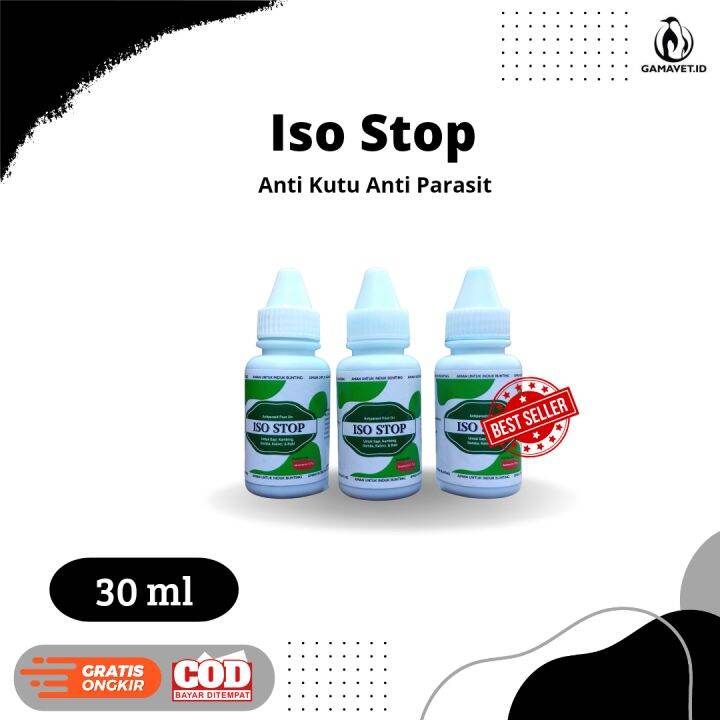 Best Produk Antiparasit Kutu dan Gudik ISO STOP kambing, sapi, babi dan ...