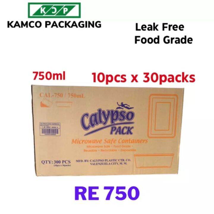 Microwavable Containers RE750/750ml. (Per Case) | Lazada PH