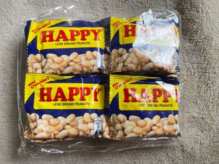 HAPPY less grease peanuts 5g x 20 pcs | Lazada PH