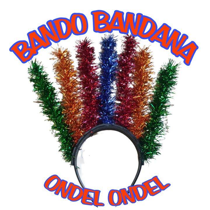 BANDO BANDANA 7 KEMBANG KELAPA ONDEL ONDEL | Lazada Indonesia