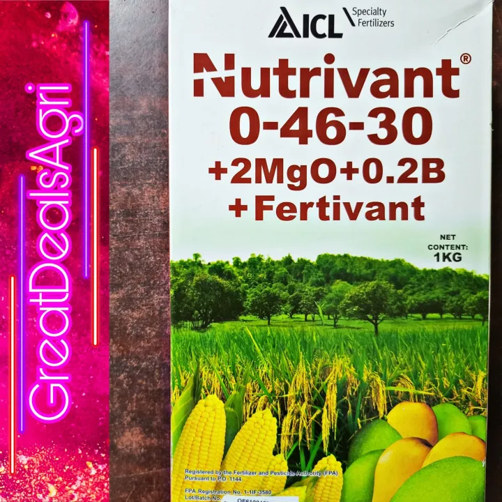 NUTRIVANT 0-46-30 FOLIAR FERTILIZER (1 KG) ALLIED BOTANICAL CORP ...