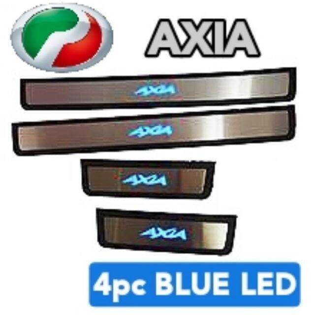 side sill plate axia blue led | Lazada