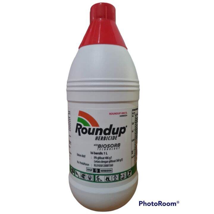 Roundup 1 Liter 486 SL Herbisida Pembasmi Rumput Sampai Akar Rondap Rondup Asli | Lazada Indonesia