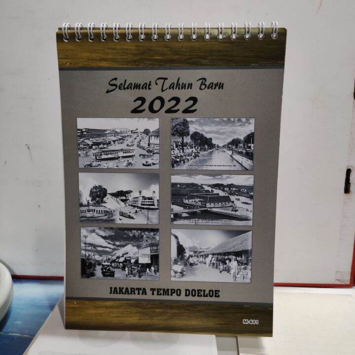 kalender meja berdiri jakarta tempo dulu | Lazada Indonesia