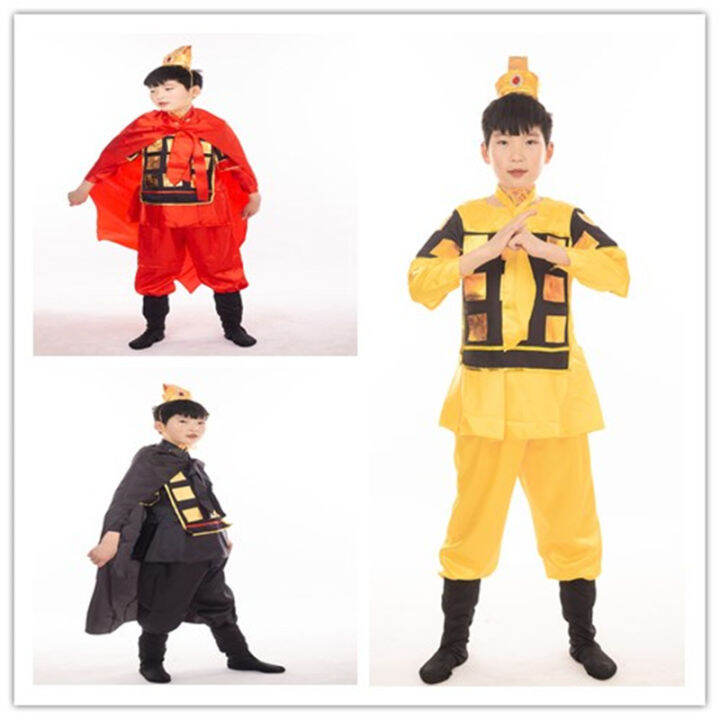 Han Chinese Clothing Tang Costume Qin Dynasty Soldier General Costume ...