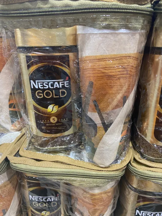 Nescafe gold medium roast 200g with free Tote bag | Lazada PH