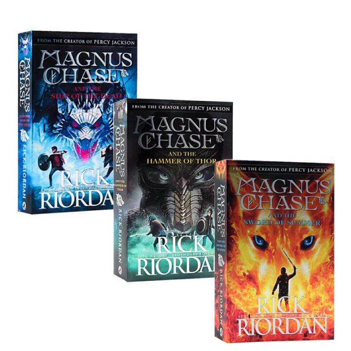 Magnus Chase and the Gods of Asgard Paperback Boxed Set Rick Riordan ...