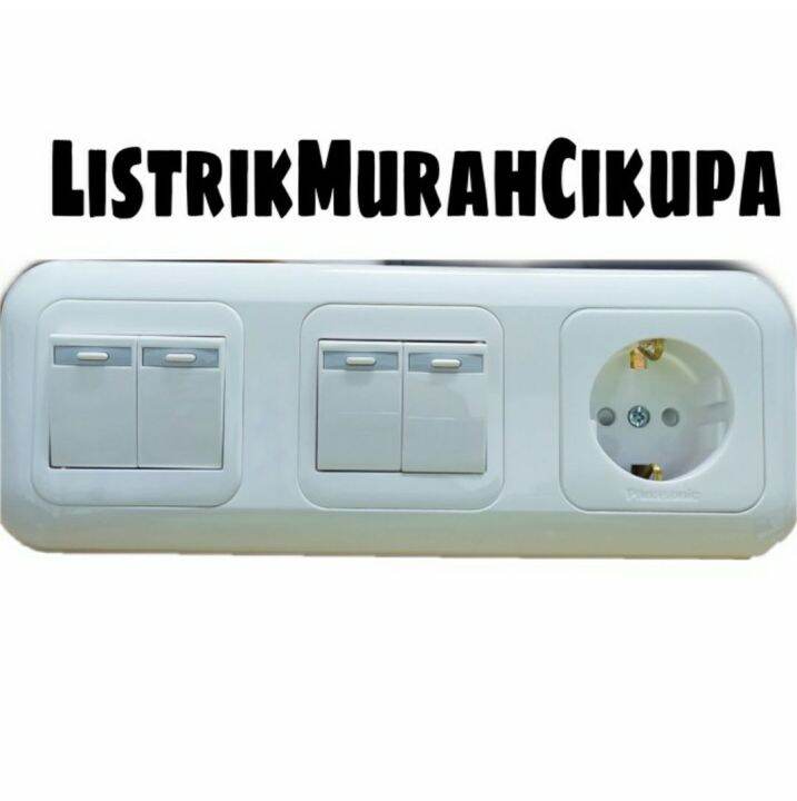 Panasonic saklar Isi 4 + Stop Kontak CP WEJ5531 (4) WEJ7823 + 1121 ...