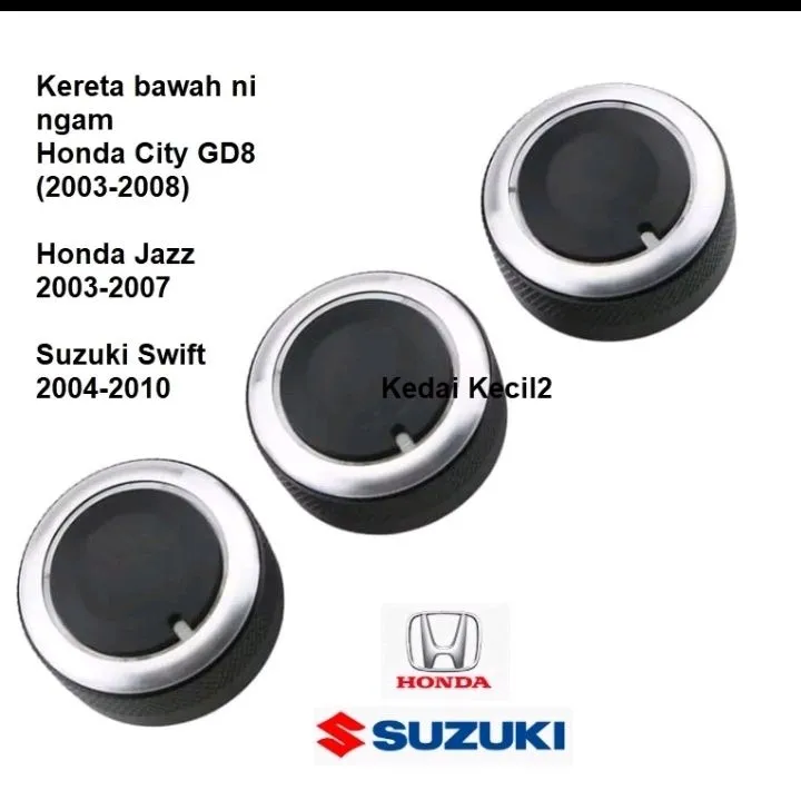 (24Hour shipping) Honda City GD8 Aircond Knob | Lazada