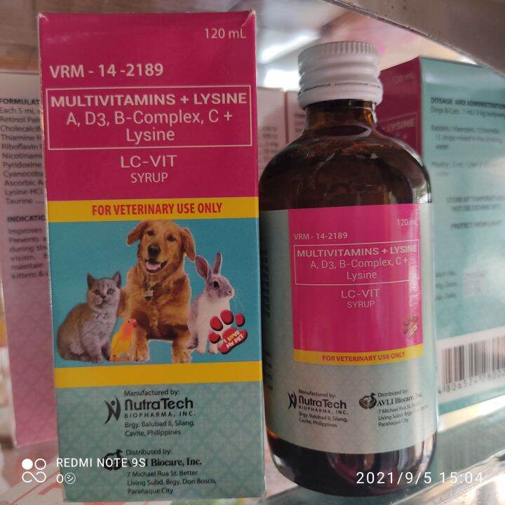 LC-VIT SYRUP (120ML) | Lazada PH