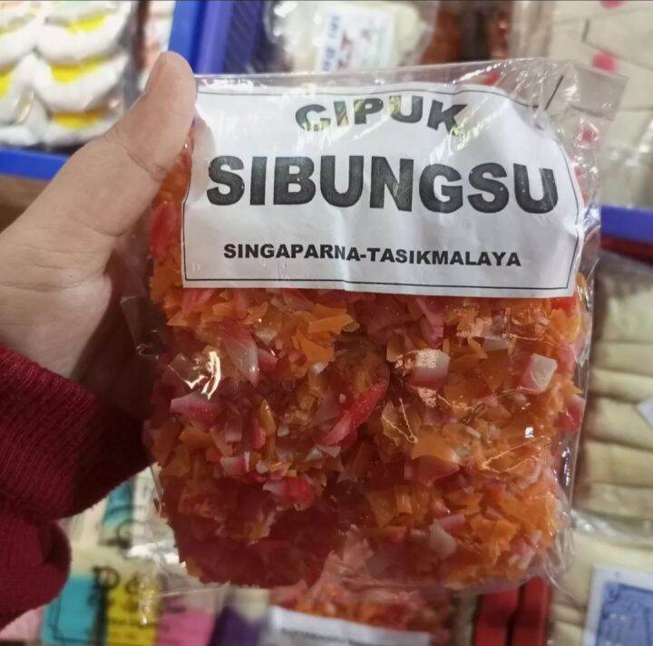 CIPUK MENTAH / ACI KERUPUK MENTAH SIAP GORENG 1 BUNGKUS ISI 10 PCS ...