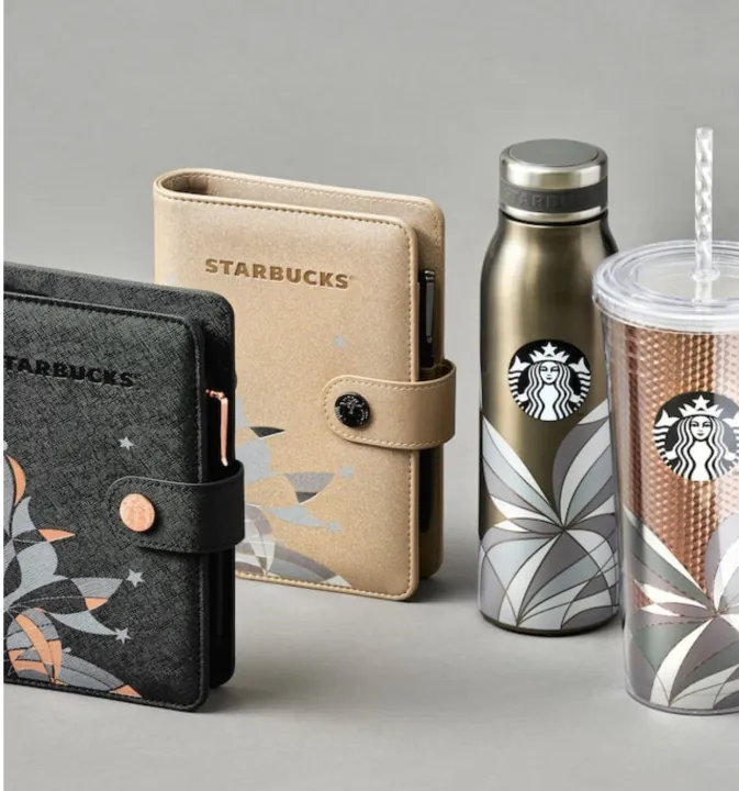 Starbucks Planner 2023 white planner sb black planner pouch mug Star ...