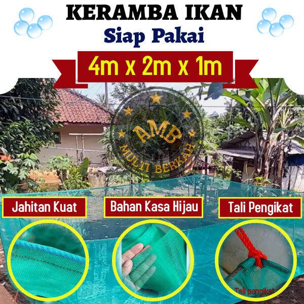 Keramba Ikan Hapa Jaring Apung Ukuran 4m x 2m x 1m | Lazada Indonesia