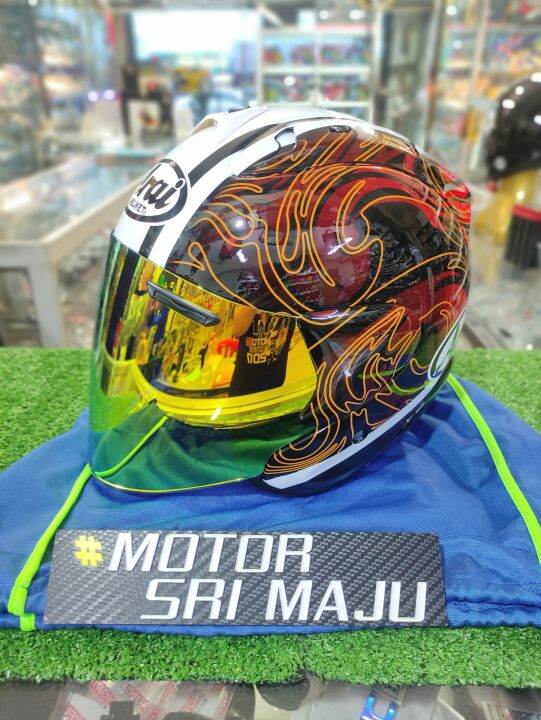 Arai Riptide helmet/ Arai Riptide Red/ARAI HELMET RAM3/ARAI RAM3/MHR ...