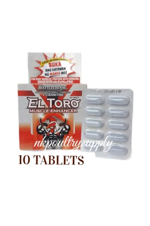 10 TABLETS ELTORO FOR GAMEFOWL | Lazada PH
