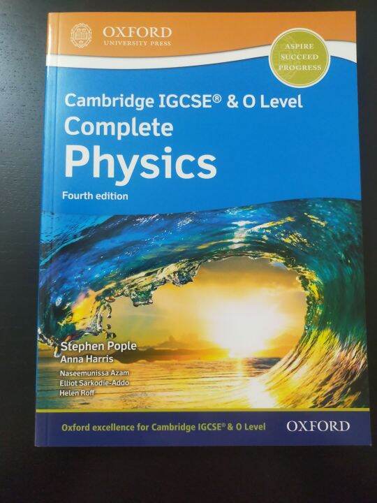 Cambridge IGCSE & O level Complete Physic fourth edition text book | Lazada