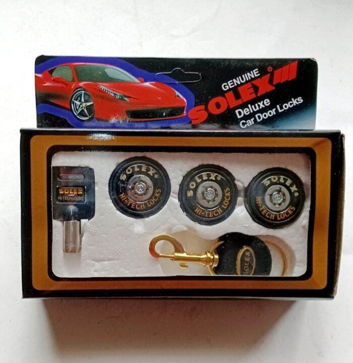 SOLEX UNIVERSAL CAR DOOR LOCK ROUND | Lazada PH