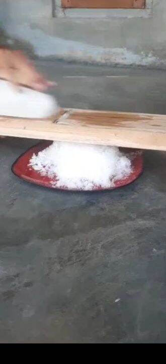 BEST SELLER alat serutan es batu manual kayu jati hasil halus alat ...