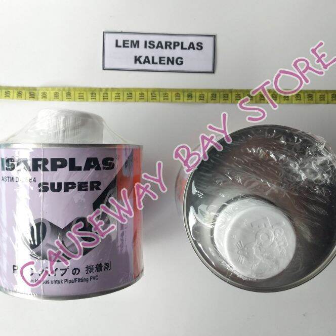 LEM PVC ISARPLAS KALENG 400 GRAM | Lazada Indonesia