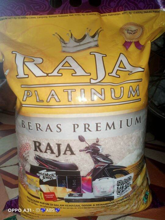 BERAS RAJA PLATINUM 5KG | Lazada Indonesia