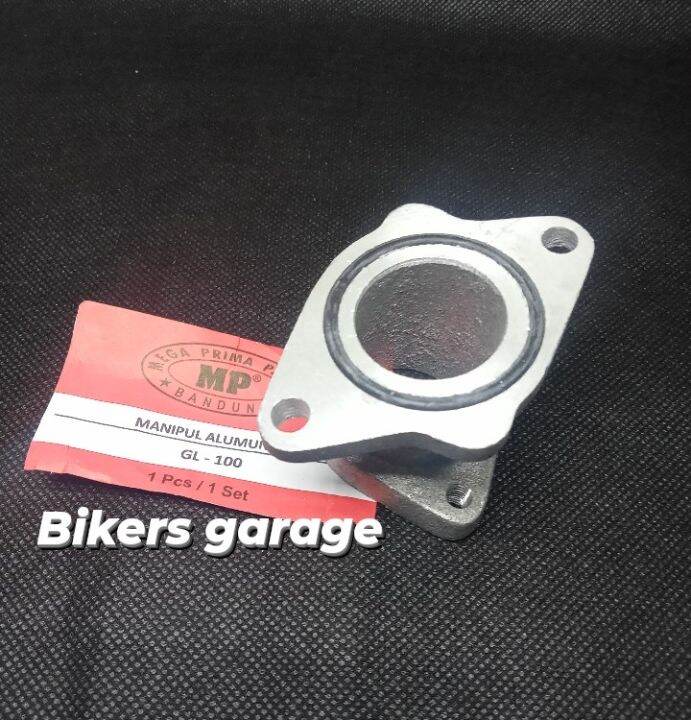 MANIPUL INSULATOR INTAKE MANIFOLD GL-100 ALUMUNIUM | Lazada Indonesia