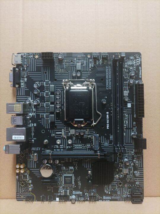 MAINBOARD PRO H410 MSI DDR4 FOR GENERATION 10Th | Lazada Indonesia