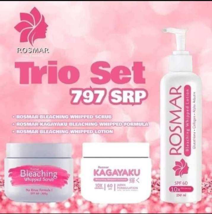 Rosmar Trio Set Kagayaku Bleaching | Lazada PH Rosmar Trio Set Kagayaku Bleaching | Lazada PH