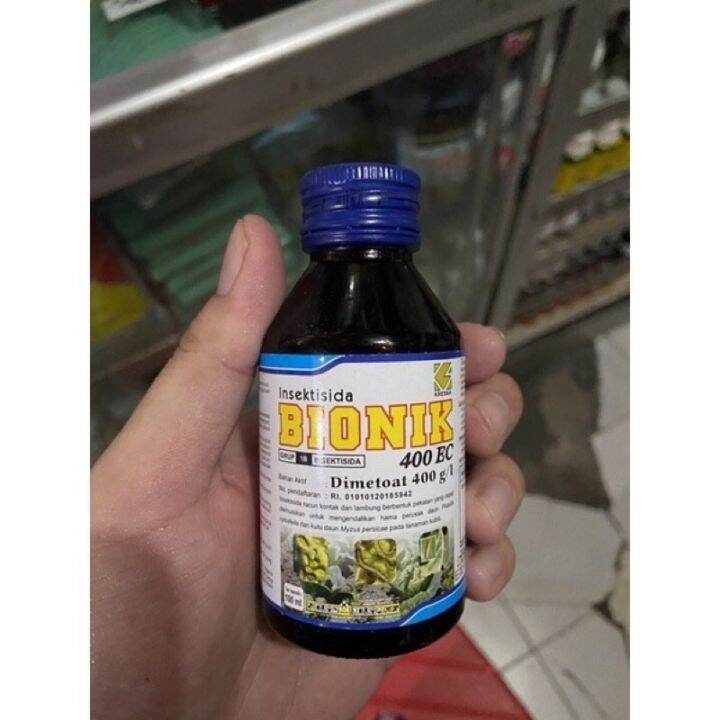 INSEKTISIDA BIONIK 400 EC 100 ml & 500 ml - DIMETOAT 400 g/l | Lazada ...