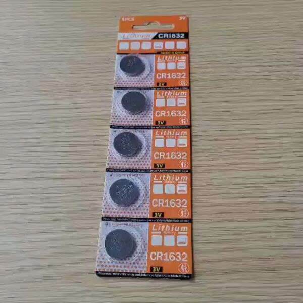 Vỉ 5 Viên Pin Cúc Áo 3V Lithium Battery CR1632 Dùng Cho Cảm Biến Áp ...