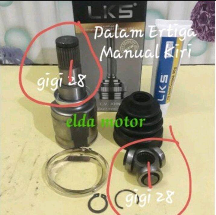 CV Joint Dalam As Roda Depan Dalam Suzuki Ertiga Manual Kiri | Lazada Indonesia