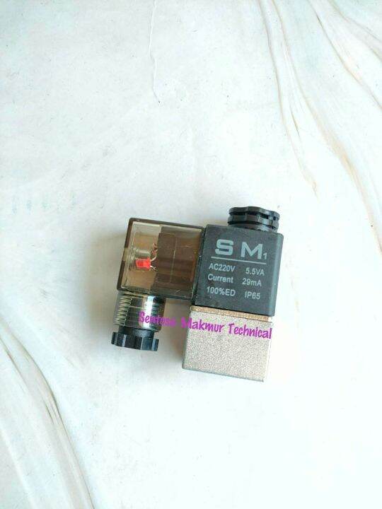Solenoid Selenoid Valve Otomatis Katup Kompresor Oilless Silent ...