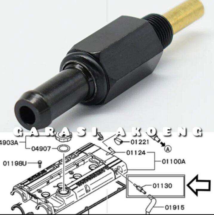 Katup Searah Katup PCV One Way Valve Hyundai Atoz Accent Excel Avega ...