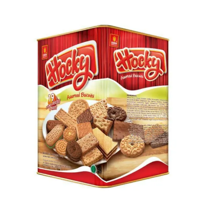 UBM BISCUITS HOCKY ASSORTED 19 MACAM RASA BISKUIT ANEKA RASA 1000GR ...